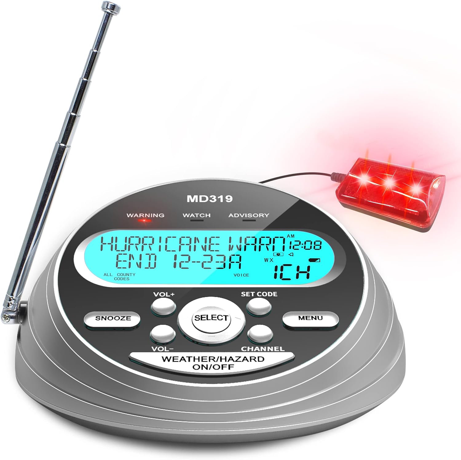 Amazon.com: NOAA Weather Radio-S.A.M.E. Localized Programming,Weather ...