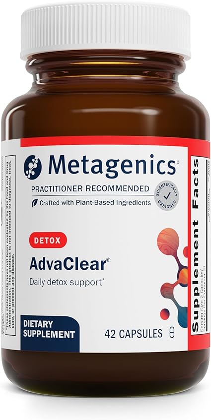 Amazon.com: Metagenics AdvaClear - Daily Support for Detoxification ...