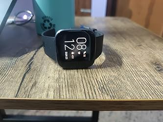 Fitbit FB507BKBK Versa 2 Health & Fitness Smartwatch with Heart Rate ...