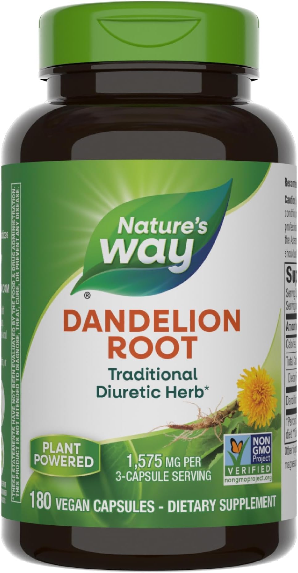 Amazon.com: Nature's Way Dandelion Root, Traditional Diuretic Herb ...
