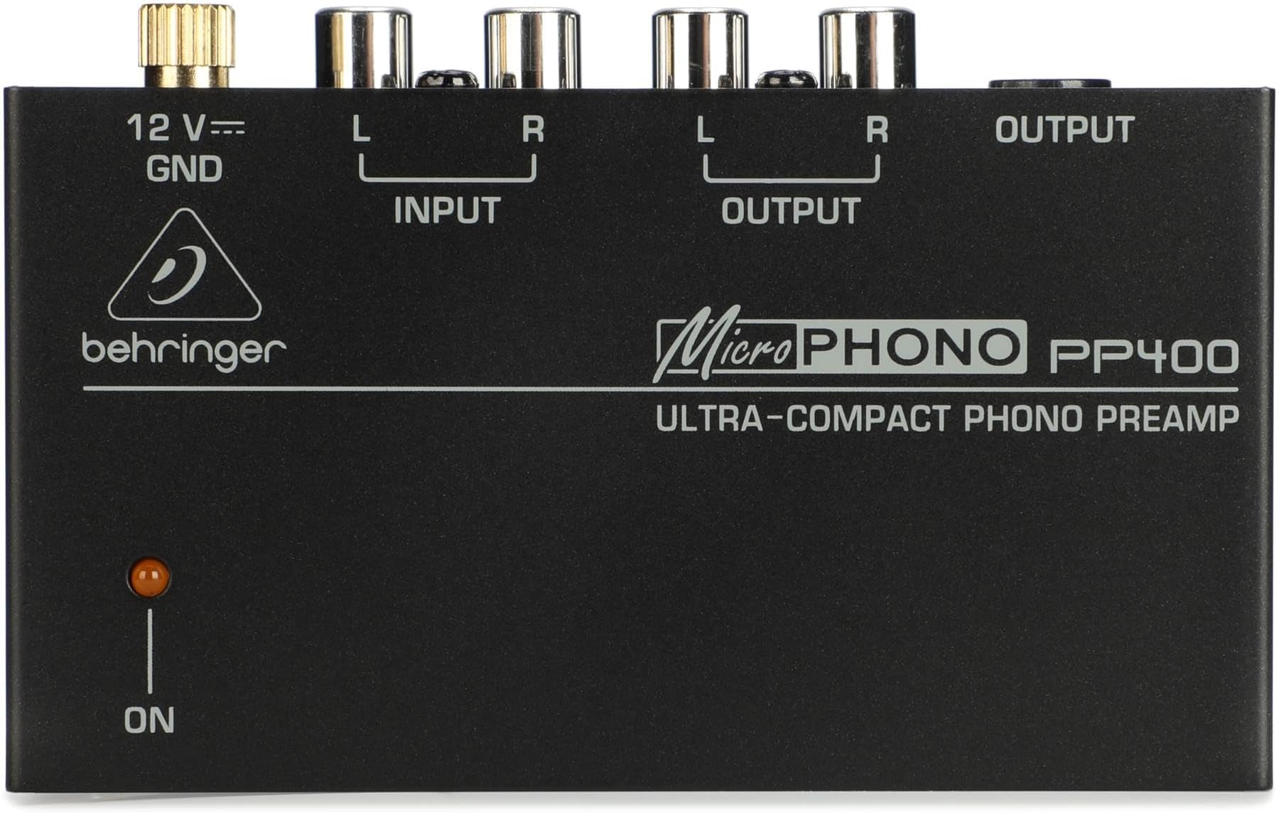 Behringer PP400 Ultra-Compact Phono Preamp for Turntables with RCA and ...