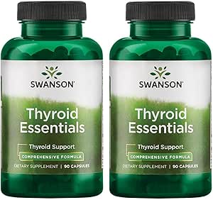 Amazon.com: Swanson Thyroid Essentials 90 Capsules (2 Pack) : Health ...