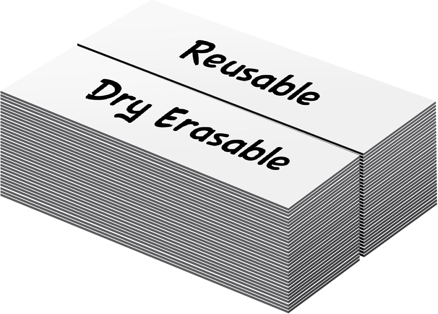 Amazon.com : LLPT Dry Erase Magnetic Labels 1" x 3" 50 Packs Blank ...