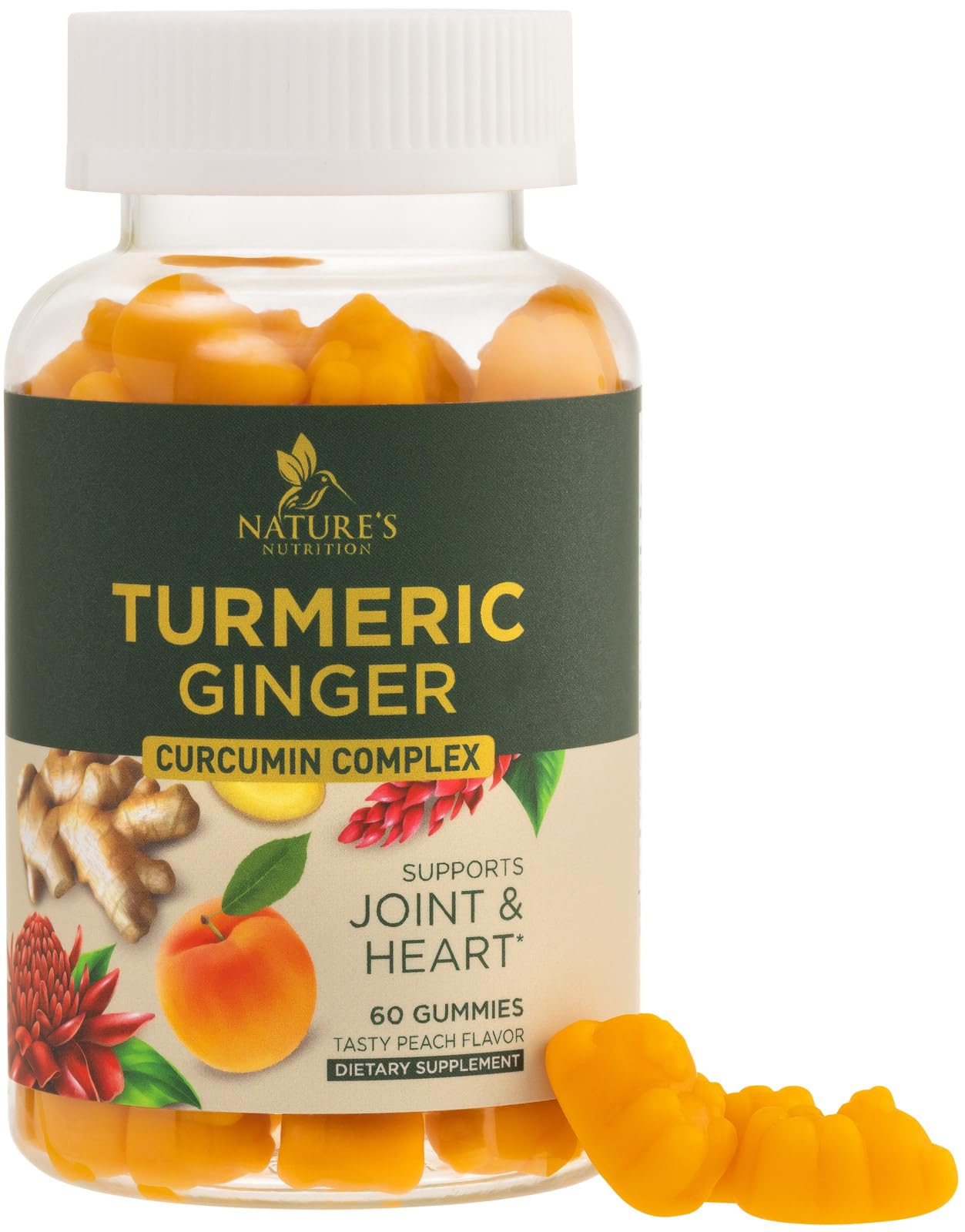 Amazon.com: Turmeric Supplement Gummies - Turmeric Curcumin and Ginger ...