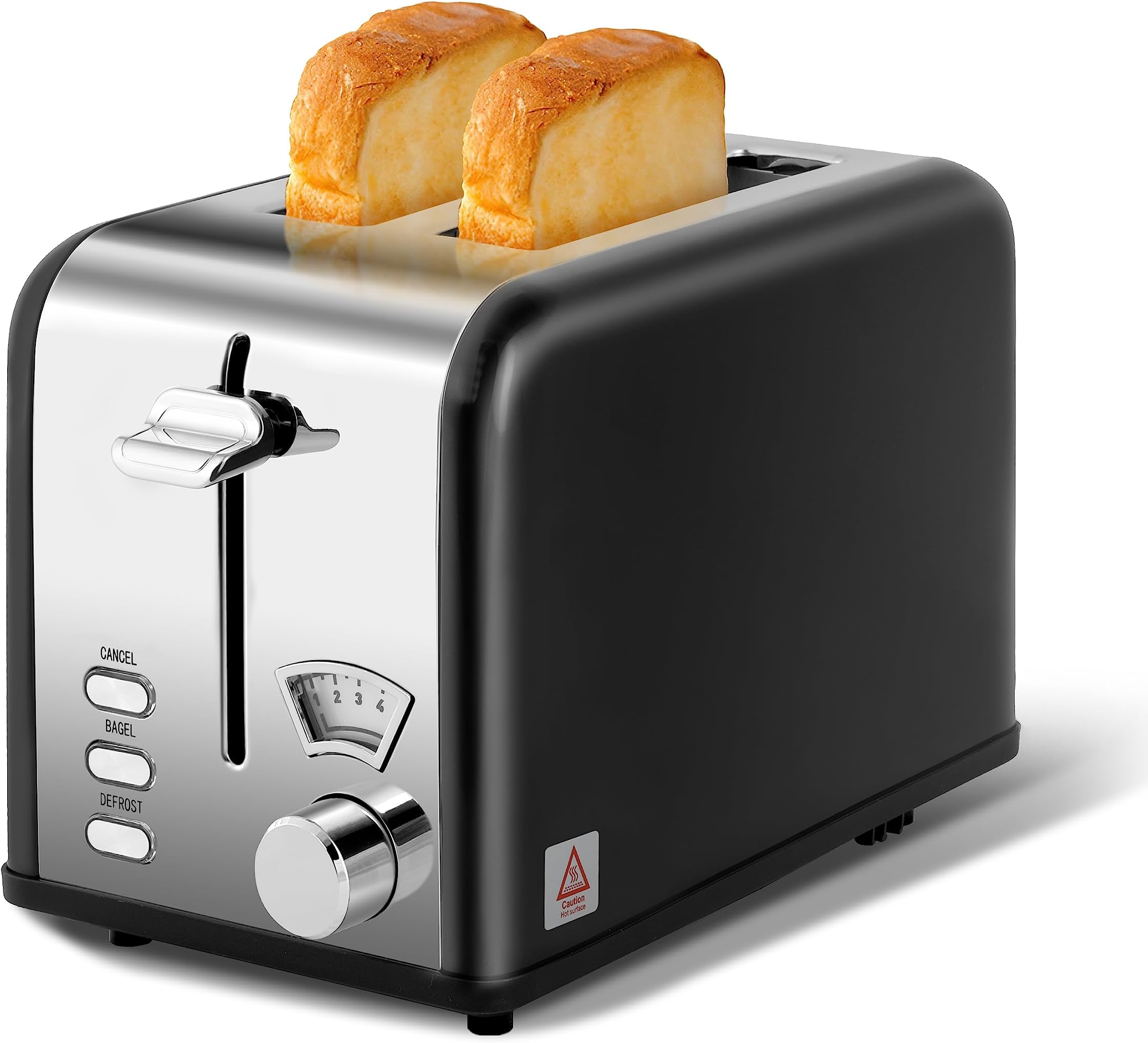Amazon.com: VA Mainstays 2-Slice Toaster with 6 Shade Settings and ...