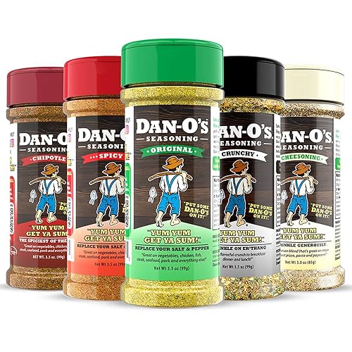 Snapklik.com : Dan-Os Seasoning Small 5 Bottle ComboOriginal
