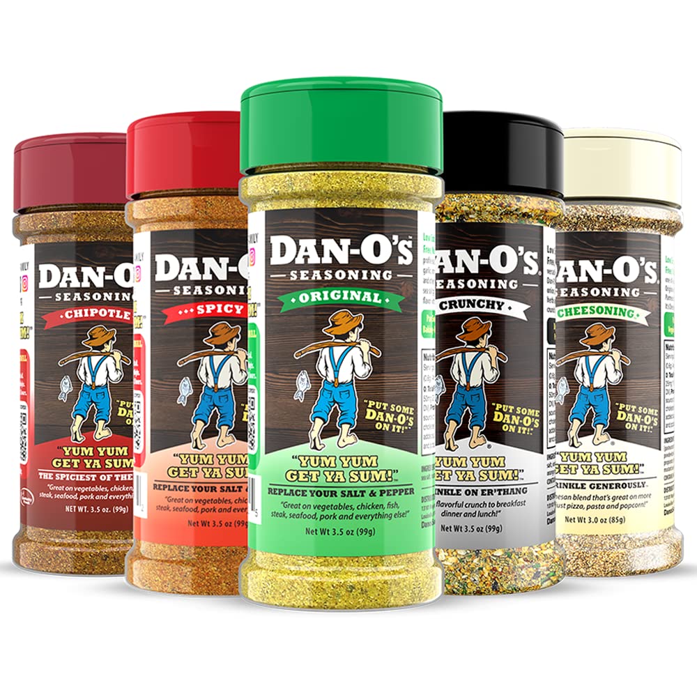 Snapklik.com : Dan-Os Seasoning Small 5 Bottle ComboOriginal