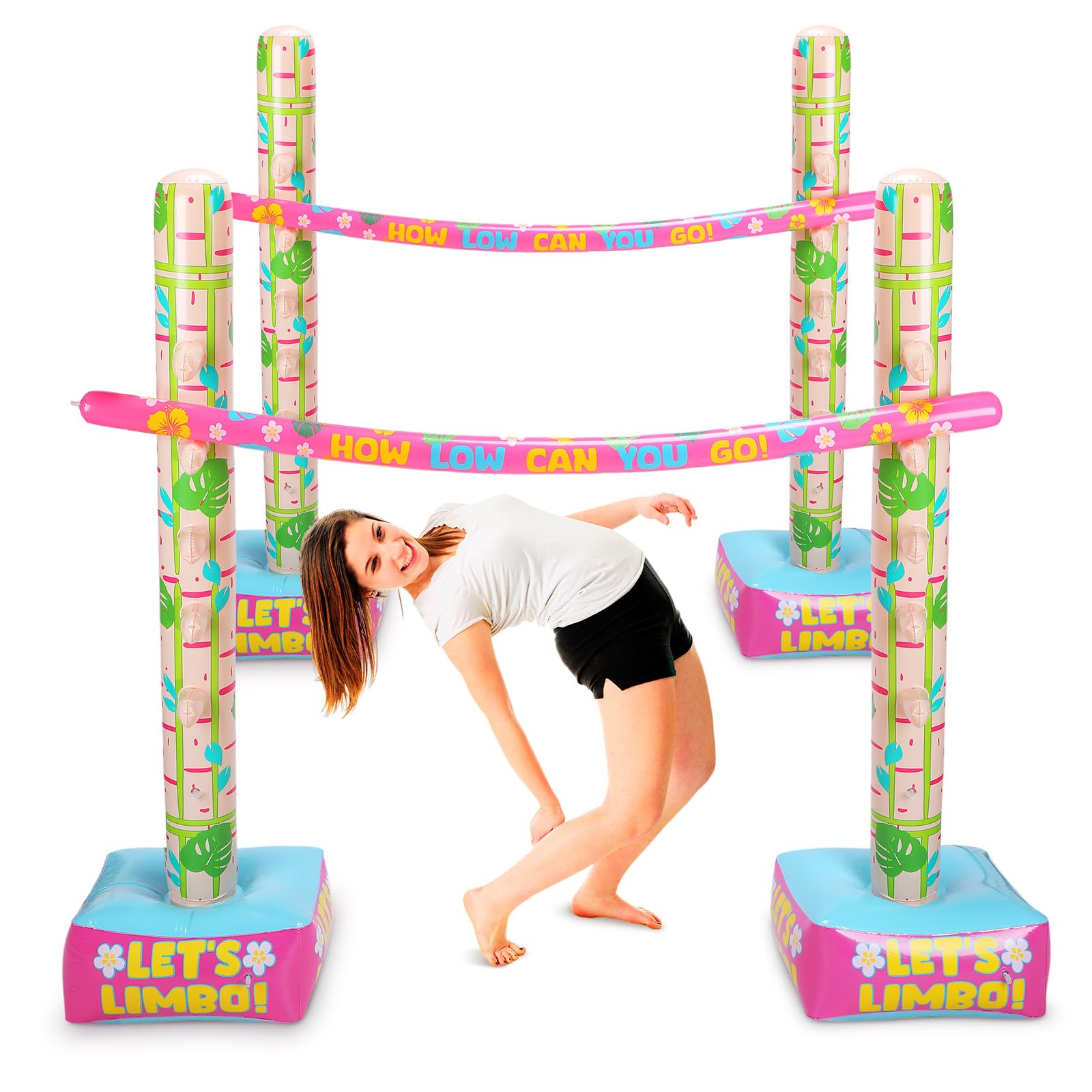Snapklik.com : Motionchic Summer Inflatable Limbo Game For Adults 59 ...