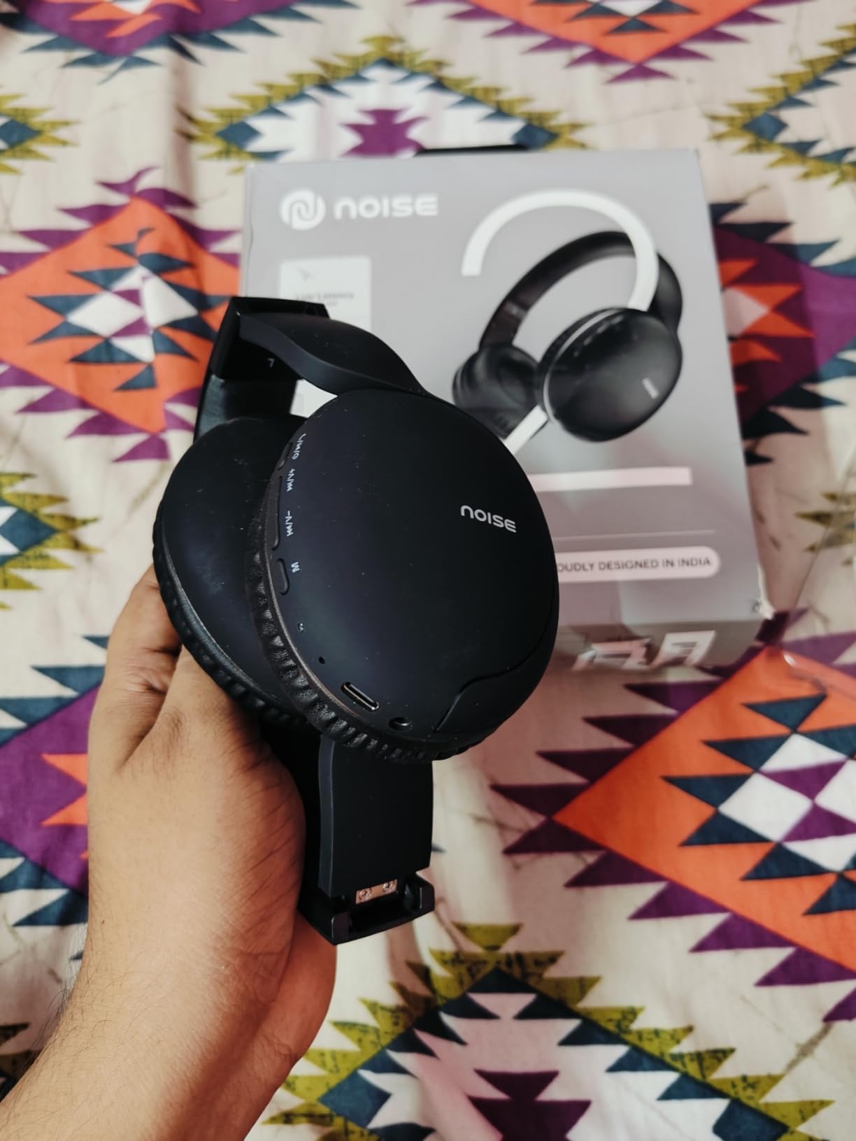 Noise Two Wireless On-Ear Headphones with 50 Hours Playtime, Low ...