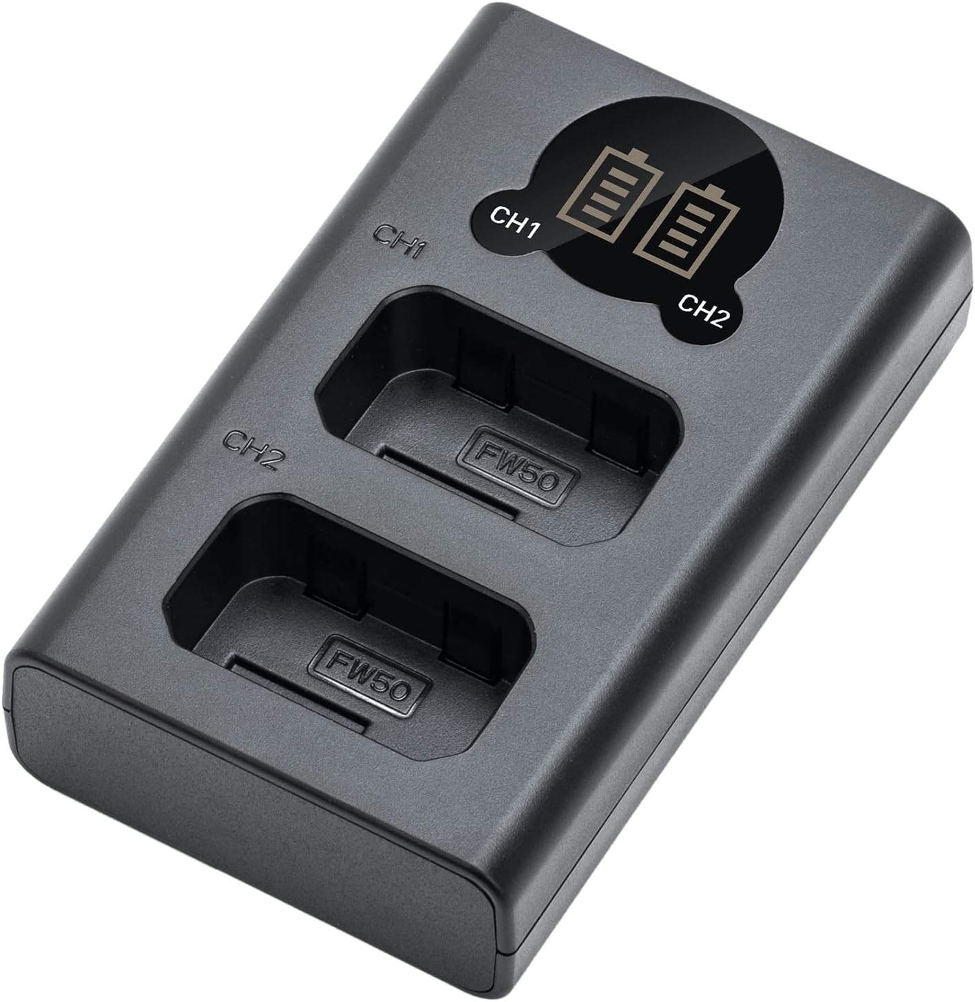 Neewer Cargador USB dual para batería Sony NP-FZ100, compatible con cámaras Sony ZV-E1, FX3 ...