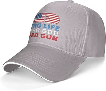 Pro God, Prof Life, Pro Gun, Pro Trump Unisex Sandwich Cap Fishing ...