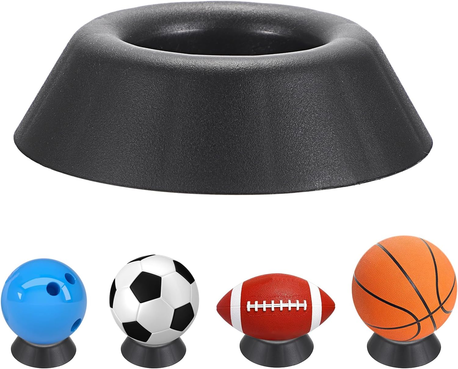 Amazon.com: JUXYES Pack of 5 Black Bowling Ball Cup Bowling Ball Holder ...