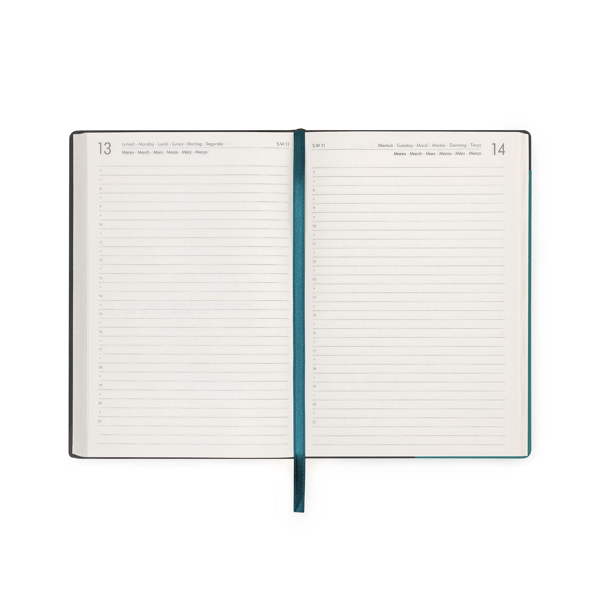 Medium Daily Diary 12 Month 2023 – Petrol Blue (12 MONTH DIARY 2023 ...