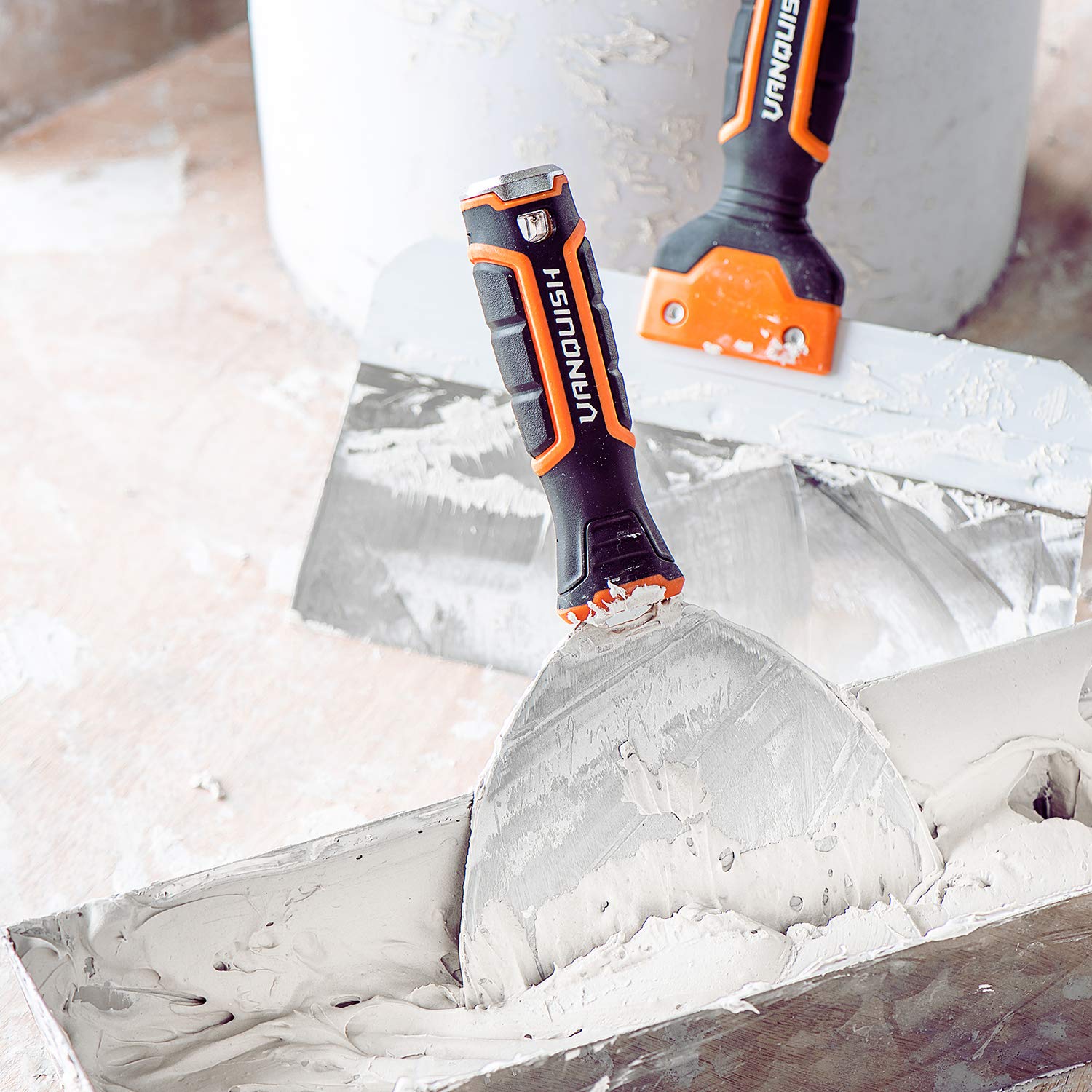 Snapklik.com : Vanquish 10 Inch Stainless Steel Drywall Taping Knife ...