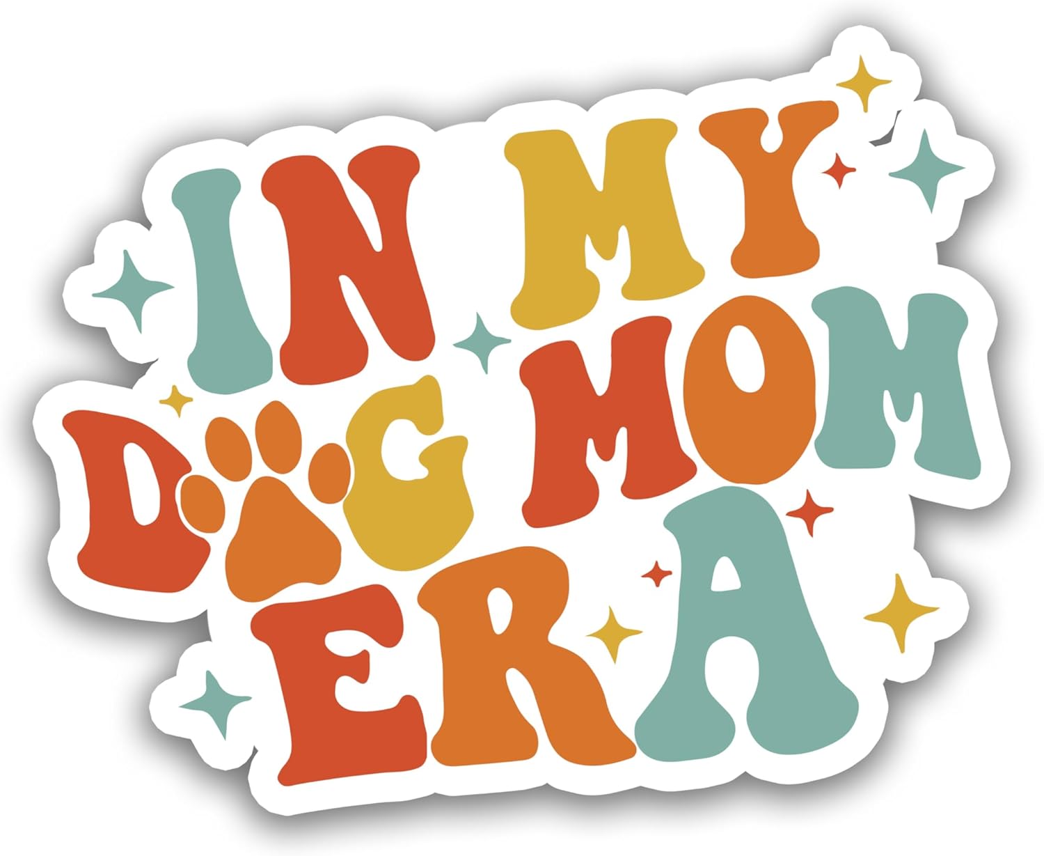 Amazon.com - 314PI (3pcs) in My Dog Mom Era Stickers, Water Assistant ...