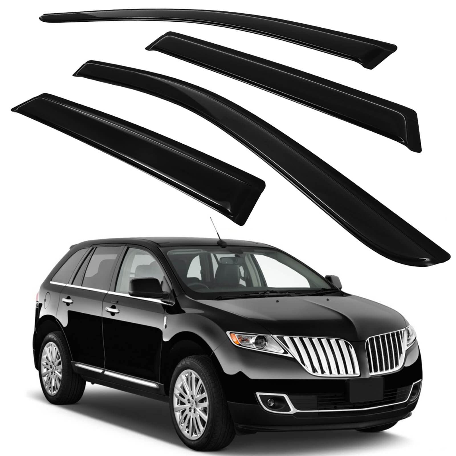 Snapklik.com : Side Window Deflectors Rain Guards Vent Window Visors ...