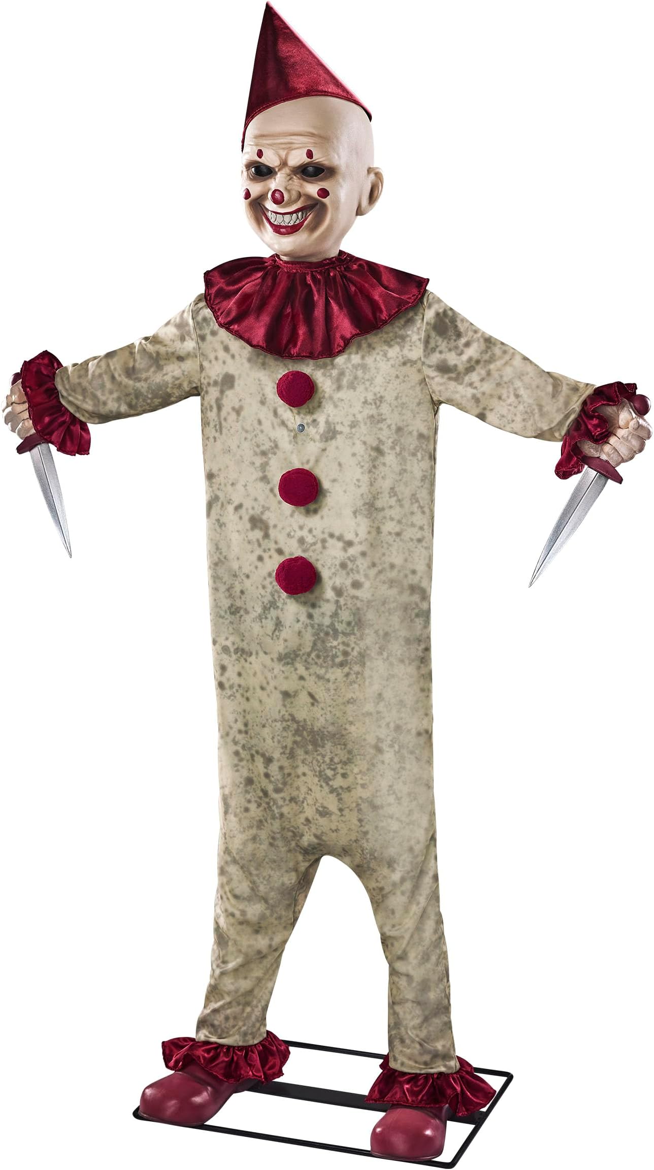 Amazon.com: Spirit Halloween 5 Ft Creepy Rising Doll Animatronic ...