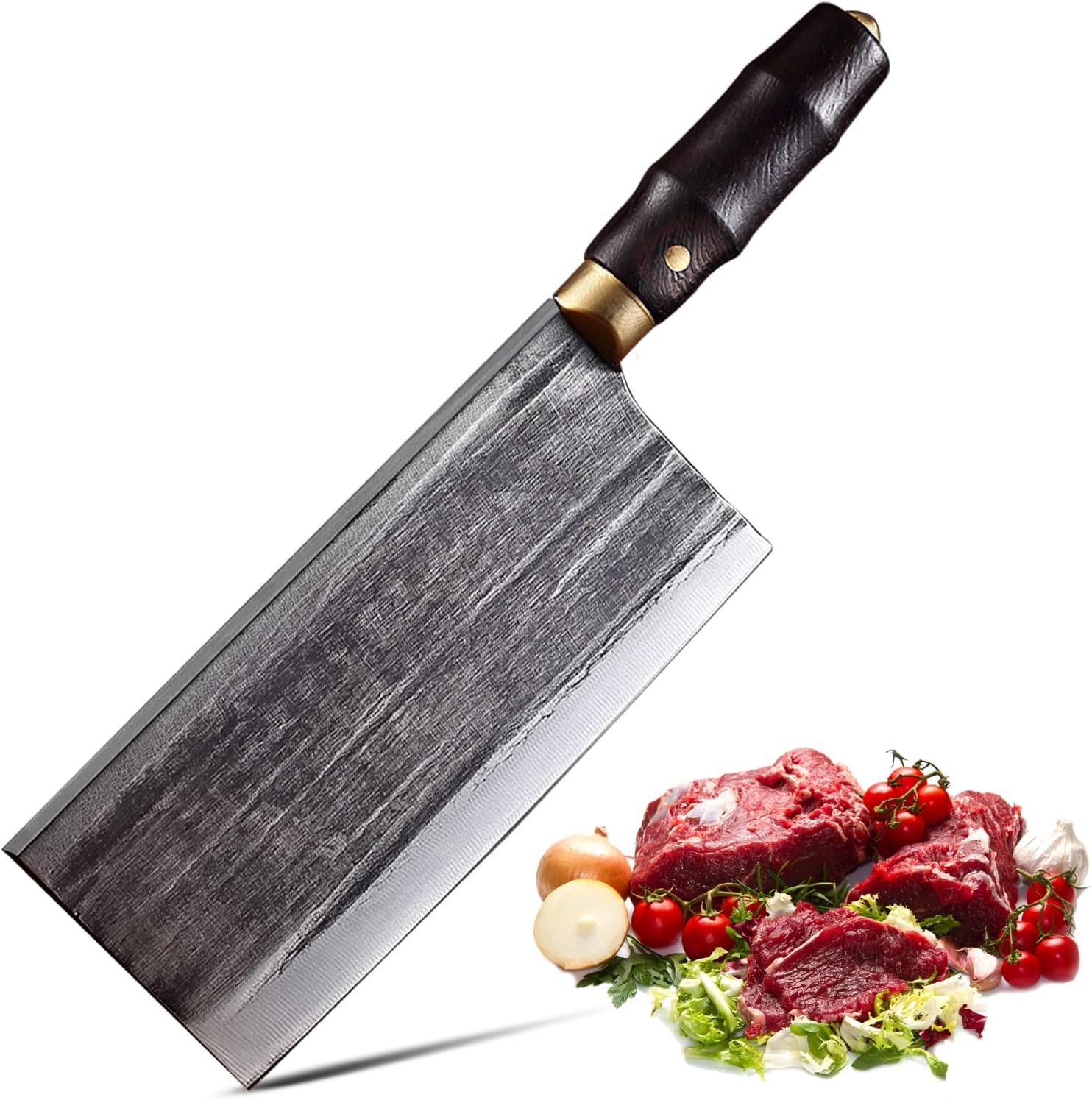 Amazon.com: KITORY Chinese Traditional Hand Made Forged Carbon Steel ...