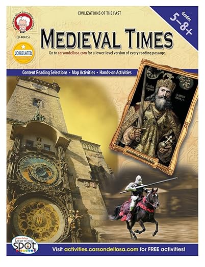 Amazon.com: Mark Twain Medieval Times World History Book, Social ...
