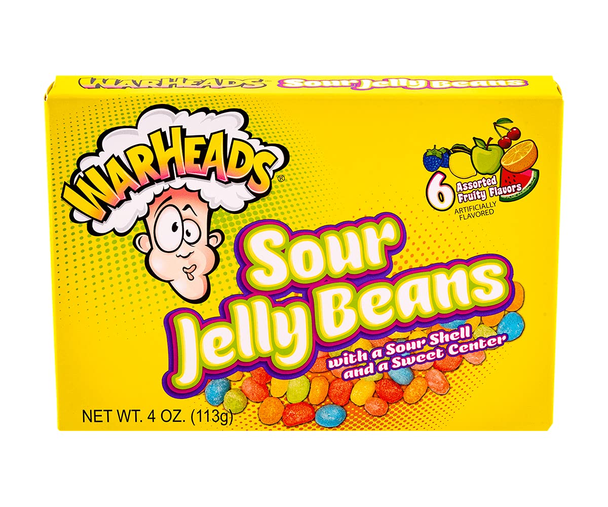 Warhead Sour Theater Box Jelly Beans, 113 g : Amazon.in: Grocery ...
