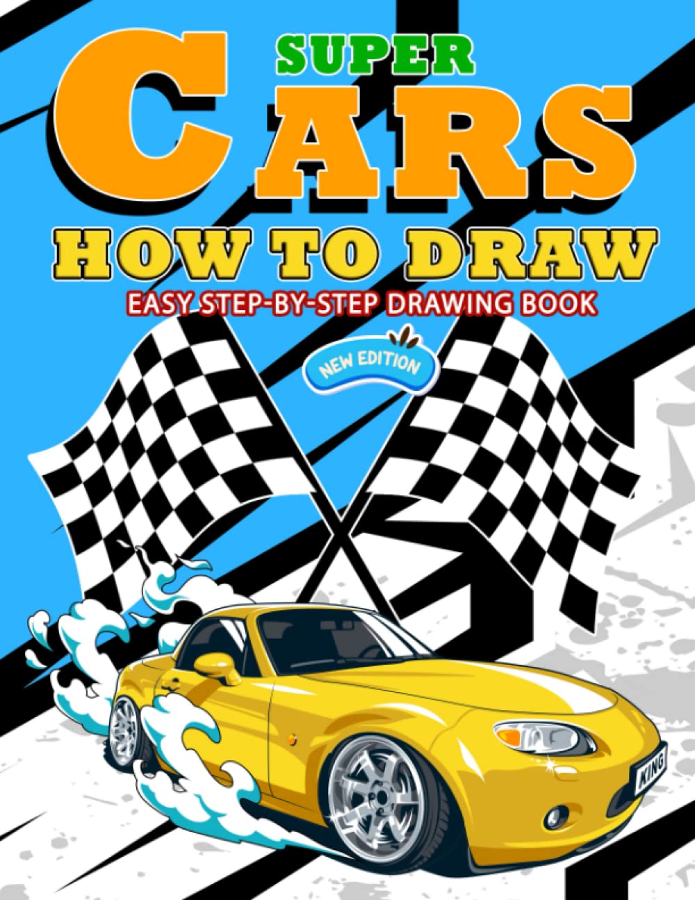Supercars Learn To Draw Book: New Version Big How To Draw Book With 20 ...