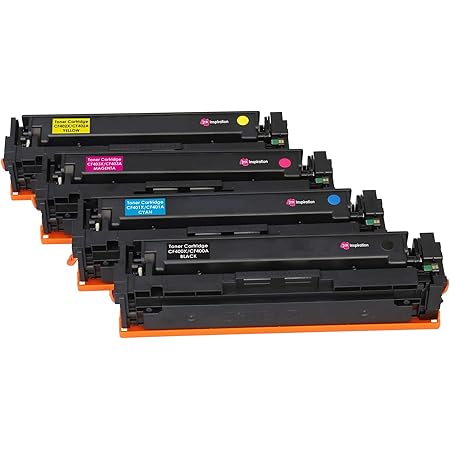 Ink Inspiration Set of 4 Compatible Toner Cartridges Replacement for ...