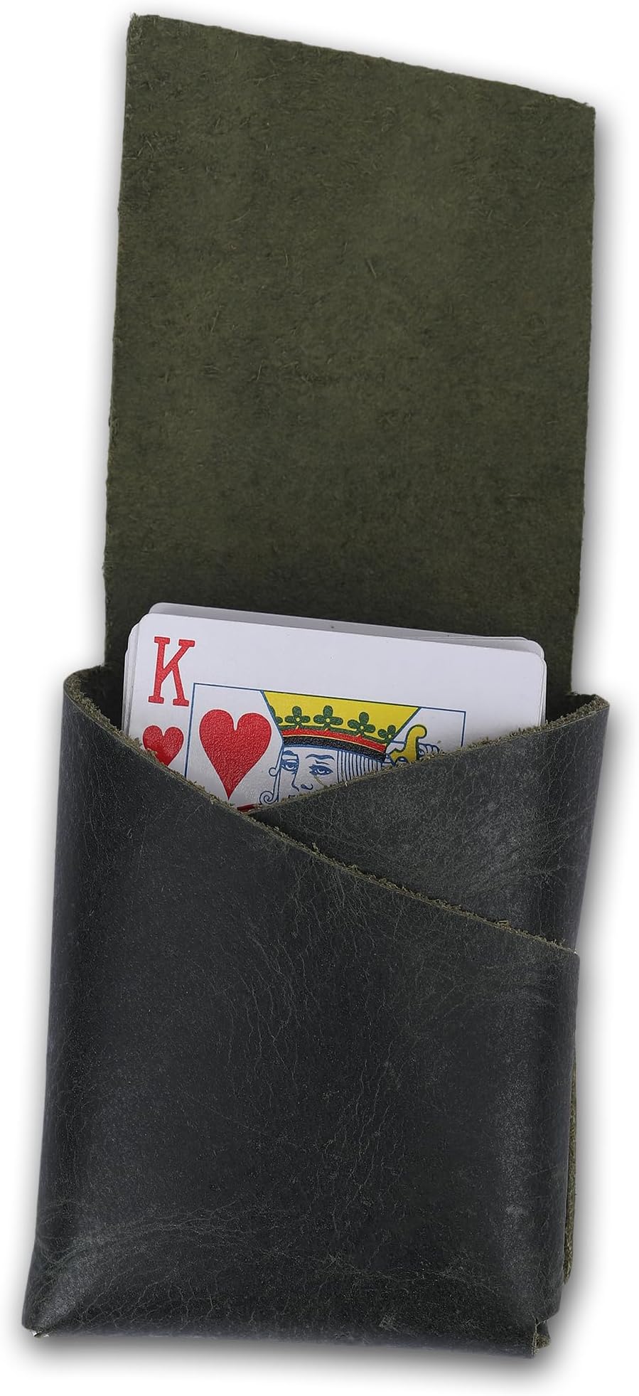 Amazon.com: CestAntiQ, Elegant Full-Grain Leather Card Holder ...