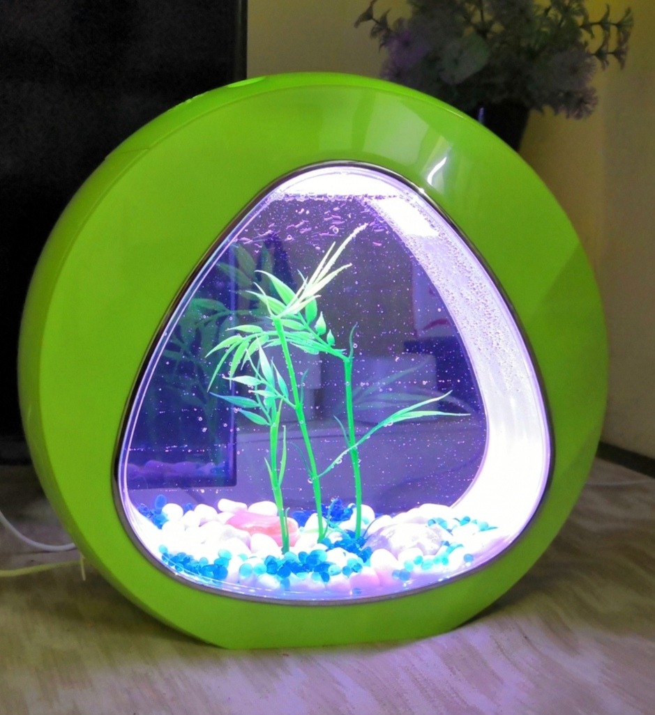 Venus Aqua Sunsun Mini Aquarium Fish Tank All in One Table Top Acrylic ...