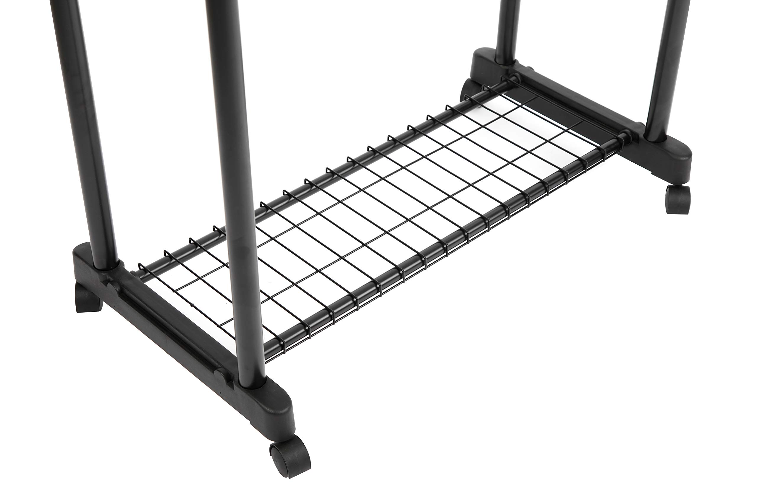 Finnhomy Rolling Clothes Rack Garment Rack With Wheels Rolling finnhomy-rolling-clothes-rack-garment-rack-with-wheels-rolling