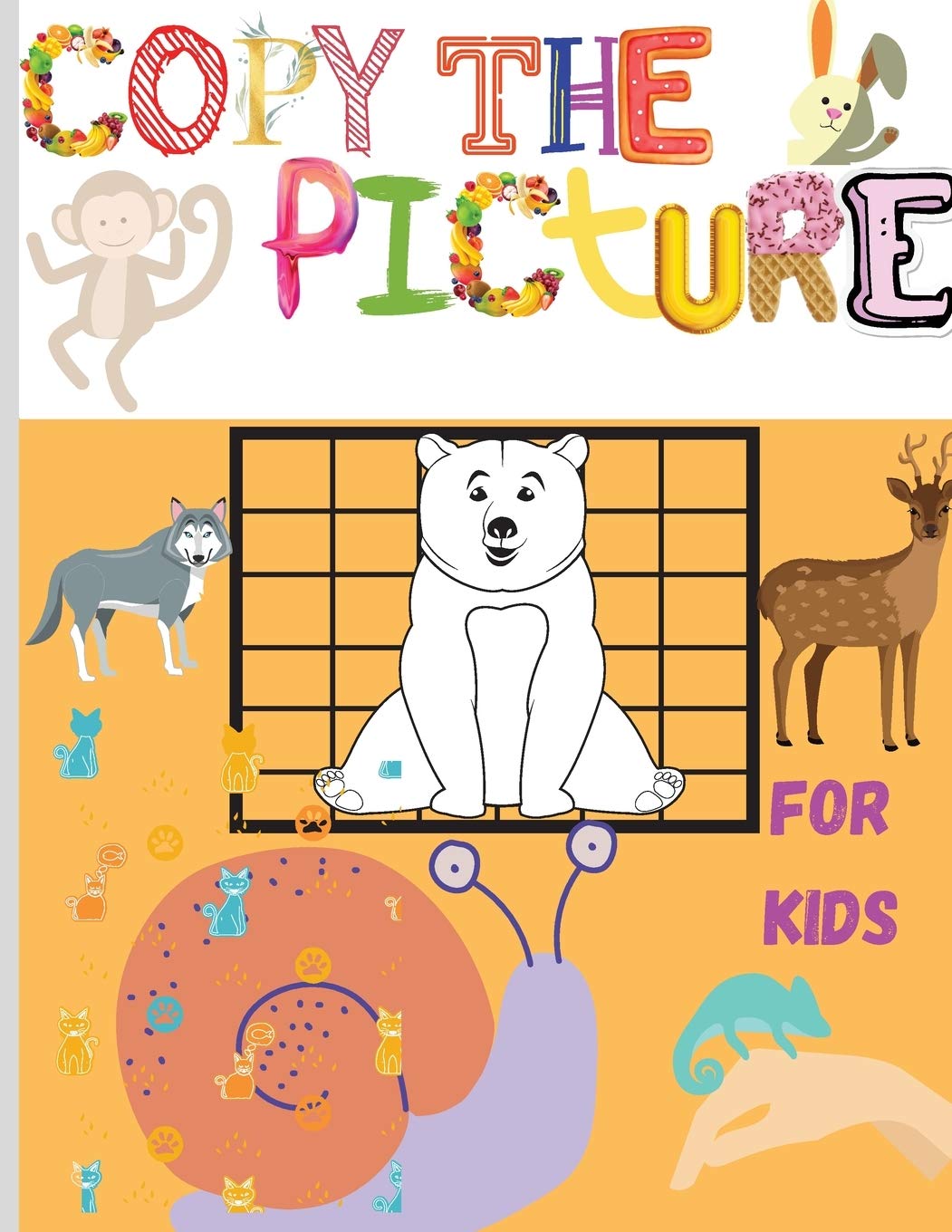 Copy The Picture: Amazing Coloring & Activity book for Toodlers ...