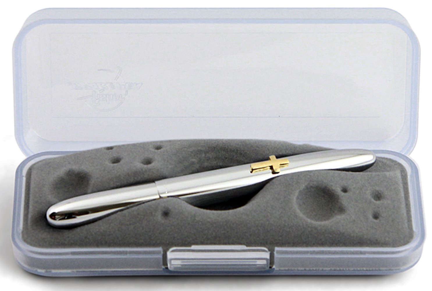 Amazon.com: Fisher Chrome Bullet Space Pen with Christian Cross Emblem