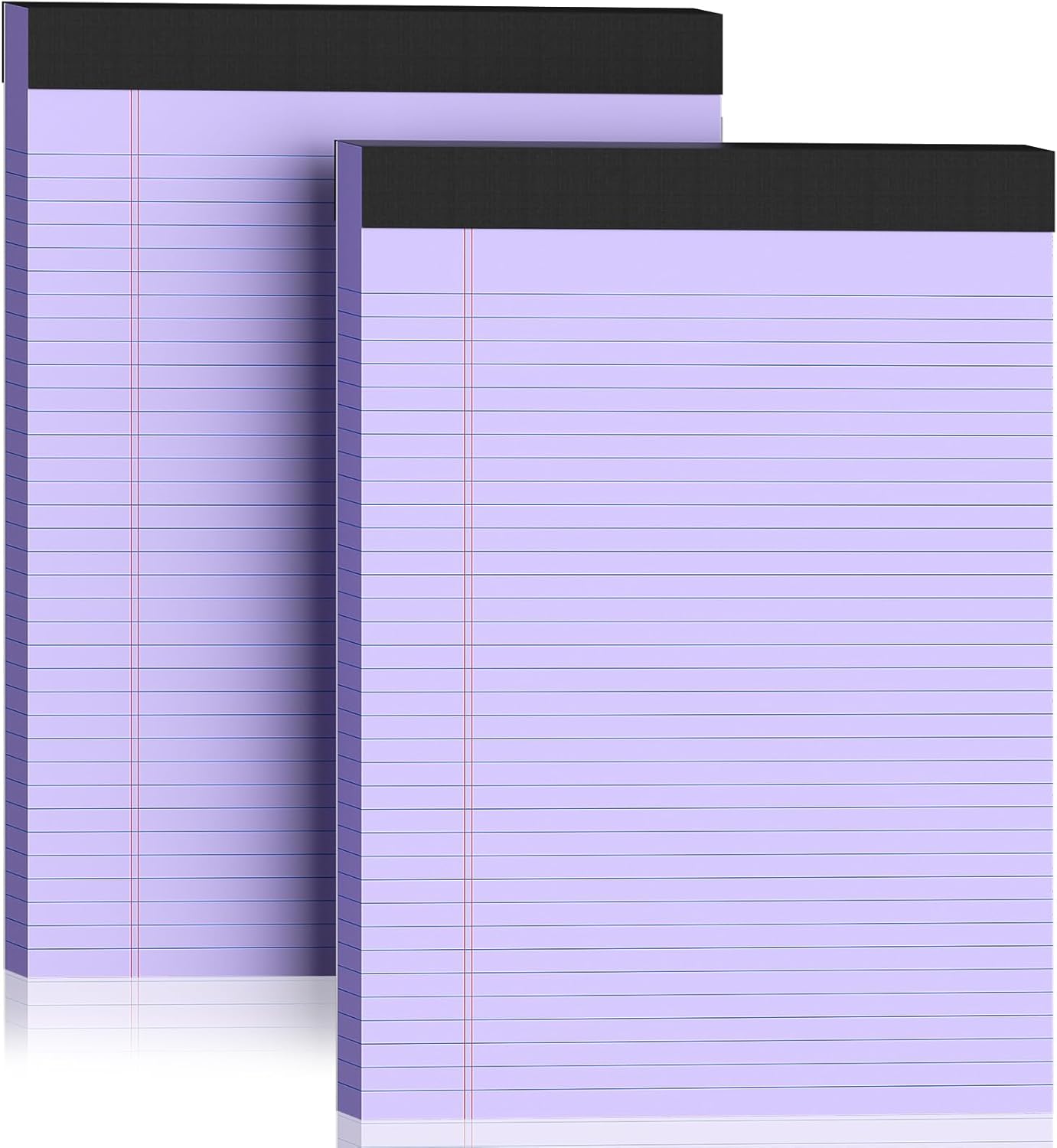 Amazon.com : 2 Pack Legal Pads 8.5 x 11 College Ruled 100 Sheets Purple ...