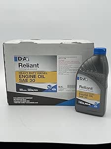 Amazon.com: Reliant Heavy Duty Diesel Engine Oil | D-A Lubricants | SAE ...