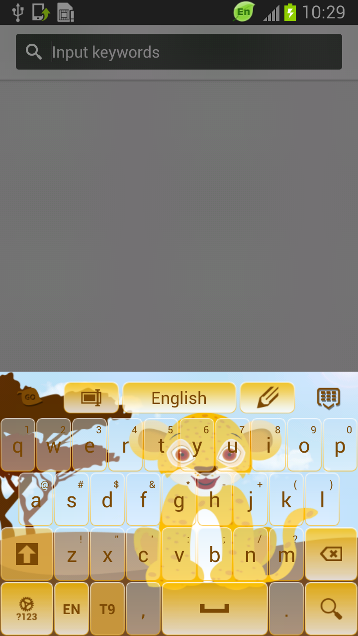 Keyboard Smiling Cheetah - App on Amazon Appstore