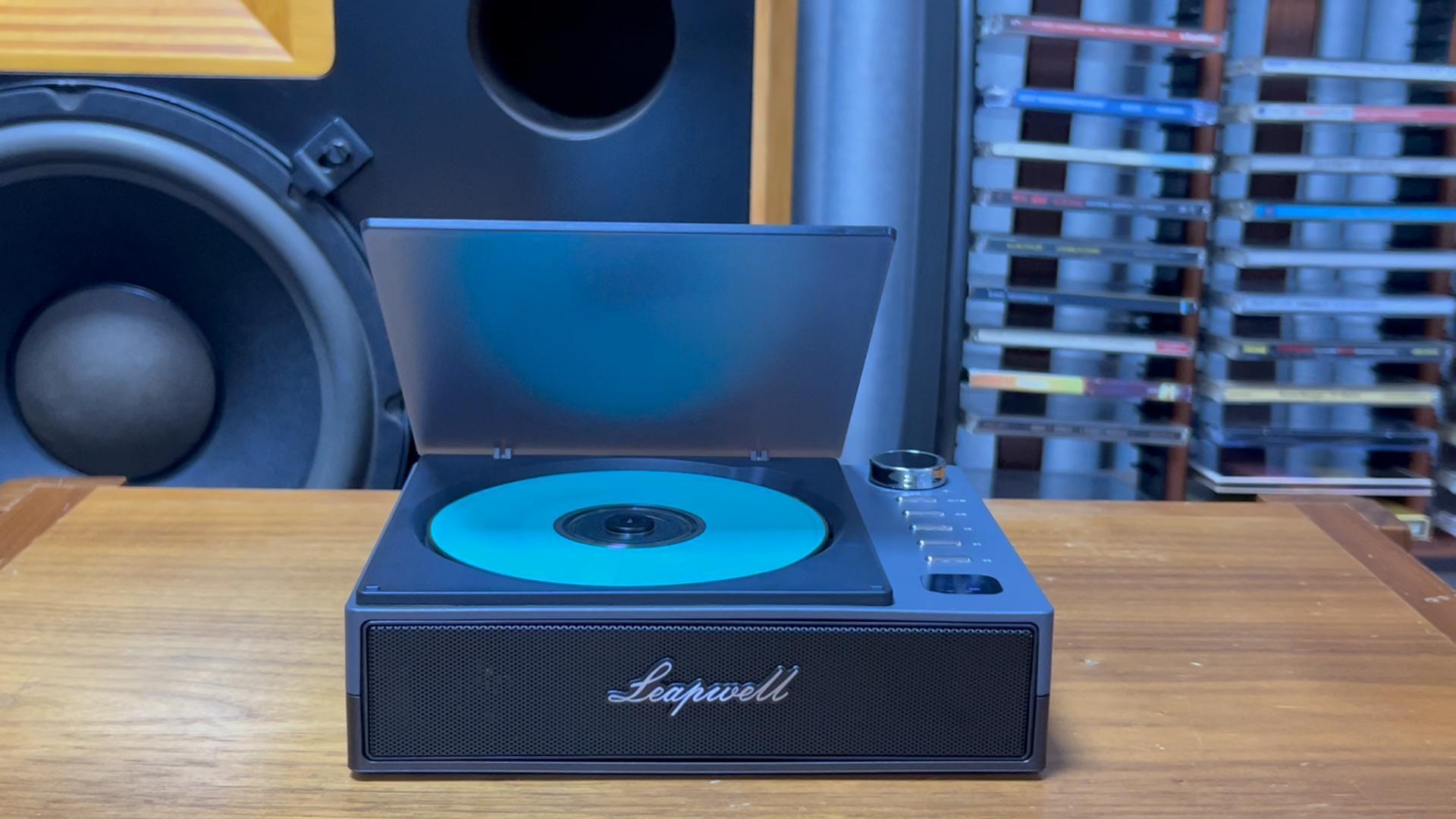 Watch Leapwell Portable CD Player black us cdbs on Amazon Live