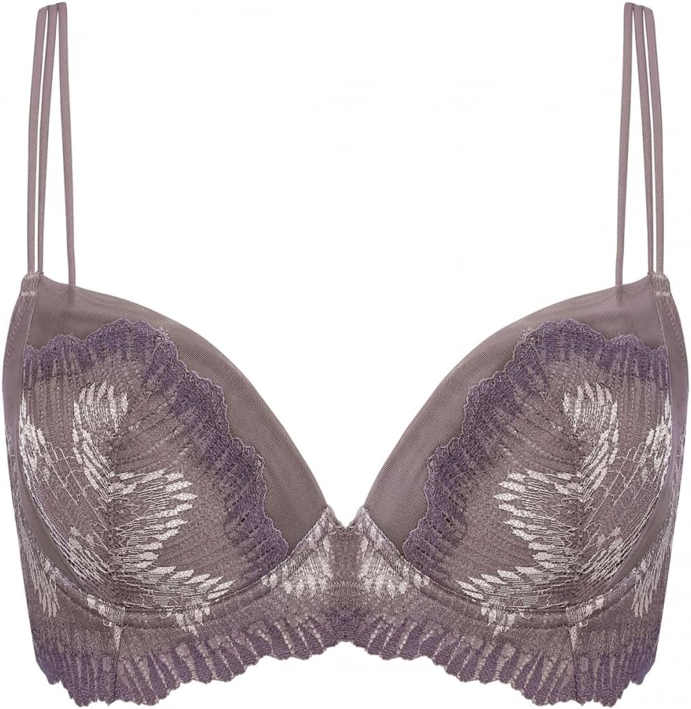 Amazon | [アモスタイル] （トリンプ）Triumph きゅっと寄せブラ クリスタル リフレクション M013(グレー) B65サイズ | ブラジャー 通販