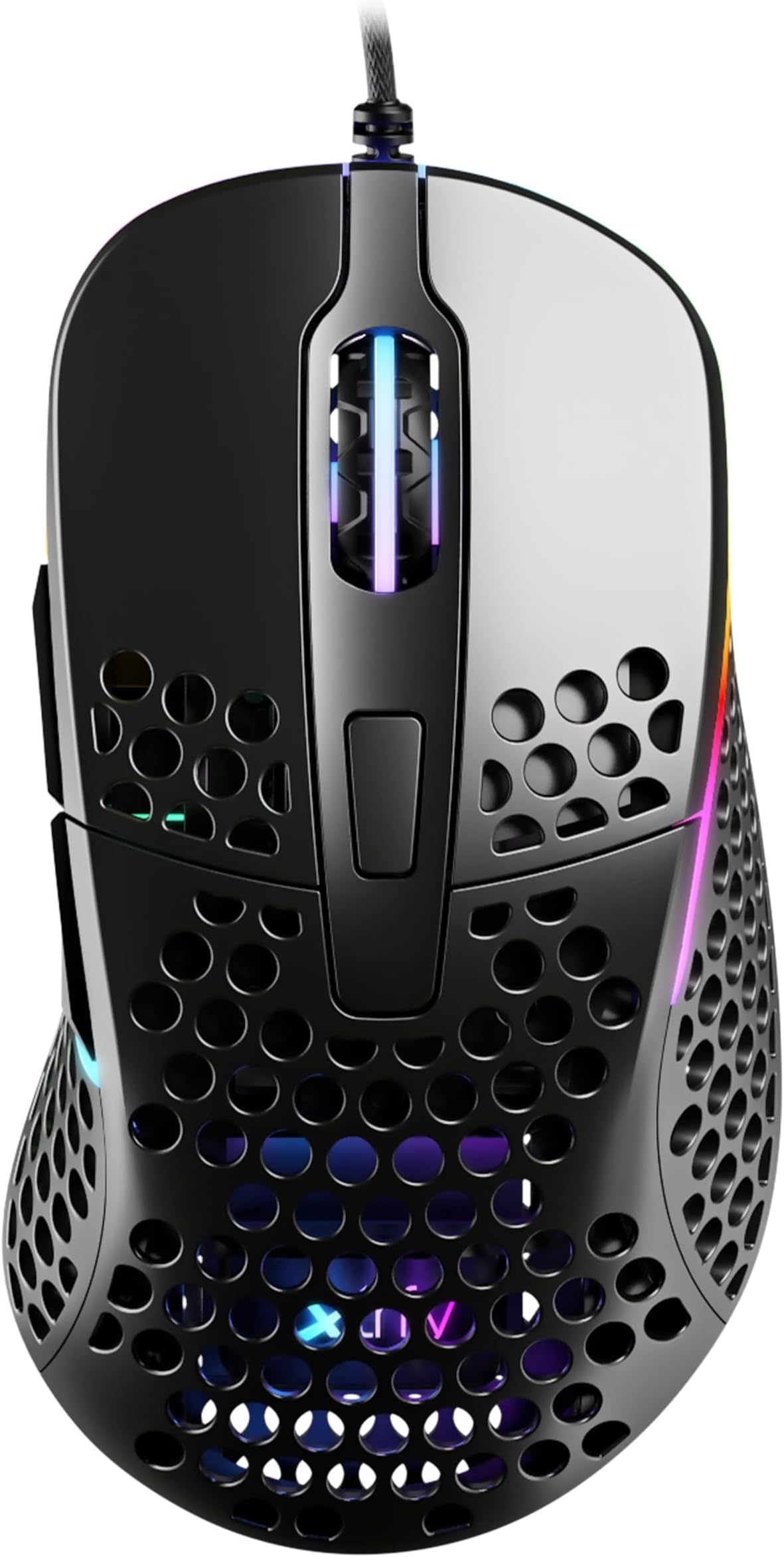 Amazon.com: XTRFY M4 RGB, Ultra-Light Wired Gaming Mouse, Ergonomic ...