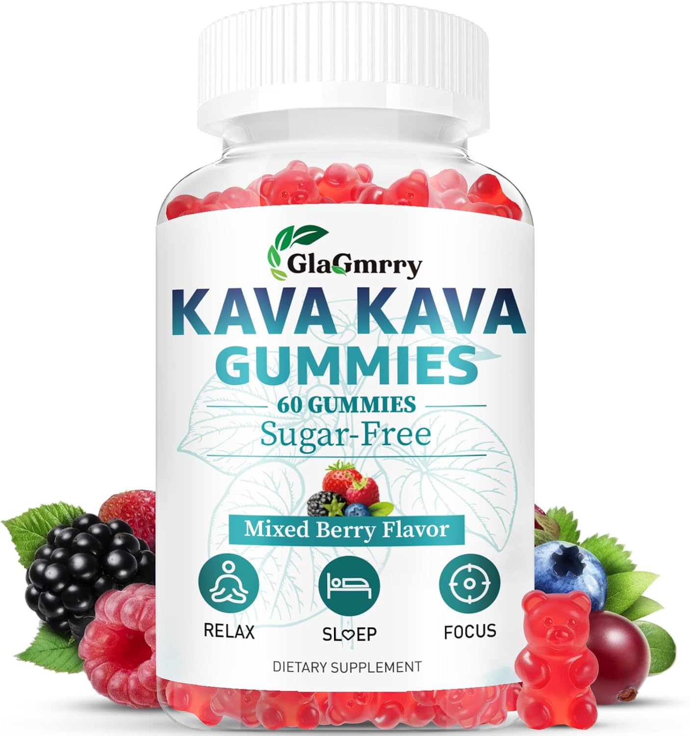 Amazon.com: Kava Kava Gummies 500mg, Calm Gummies for Relax, Calm ...