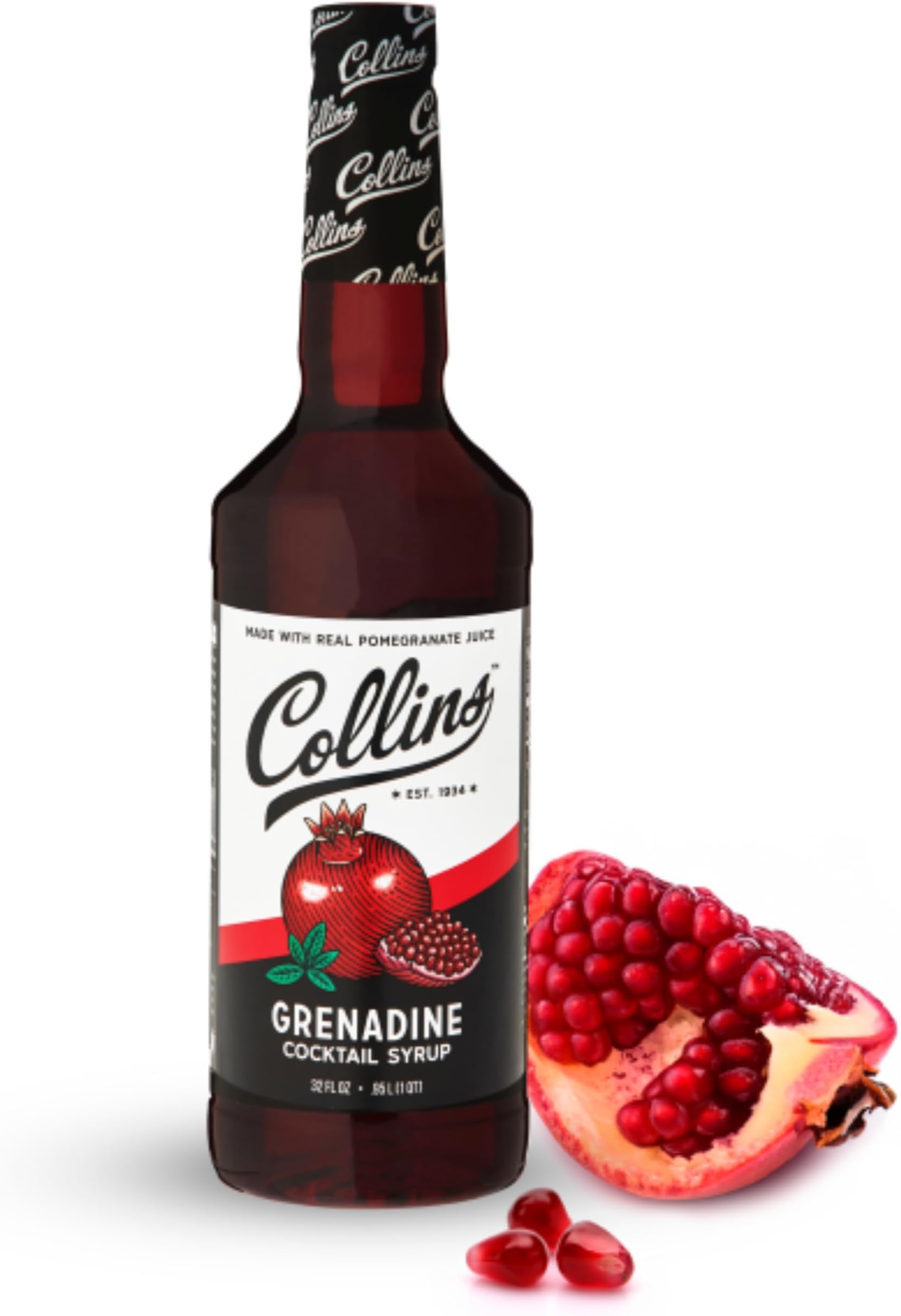 Amazon.com: Rose's Grenadine, 1 Liter : Grocery & Gourmet Food