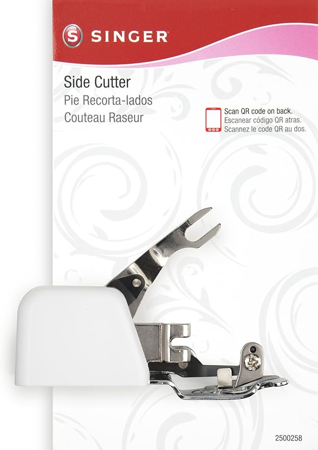 Amazon.com: SINGER | Side Cutter Attachment Presser Foot, Simutaneously ...