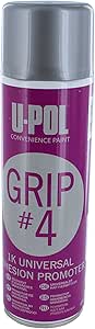 U-POL Grip#4 Universal Adhesion Promoter, Automotive Spray Paint, Durable & Long-Lasting, Easy ...