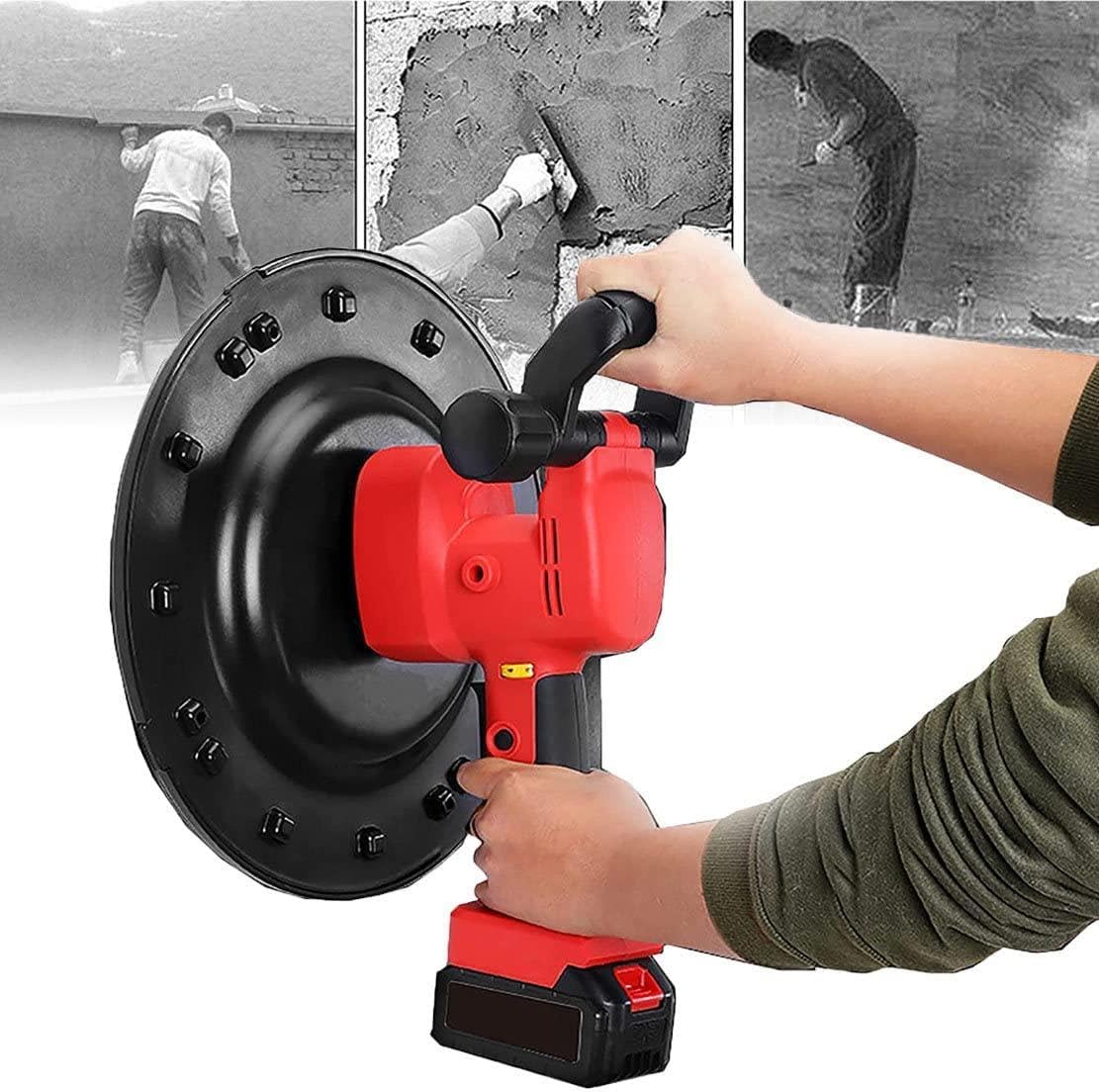 1800W Electric Concrete Trowel Machine - Automatic Wall Smoothing ...