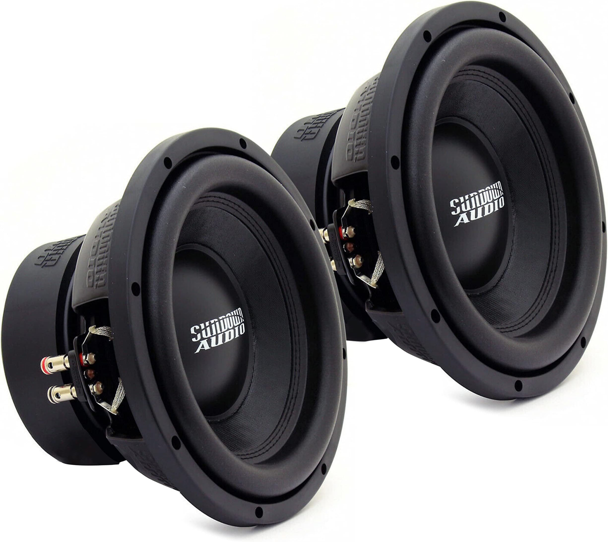Amazon.com: Sundown Audio SLD-10 D4 10" 600W RMS Dual 4-Ohm Shallow ...