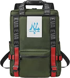 Neon Genesis Evangelion Backpack 15.6" Laptop Backpacks Fashion Travel ...