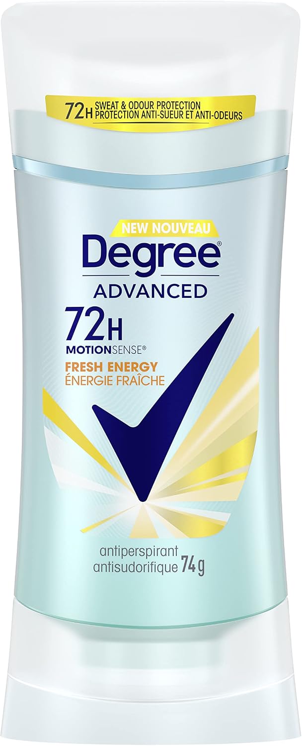 Degree Advanced Antiperspirant Deodorant Stick for 72H Sweat & Odour ...