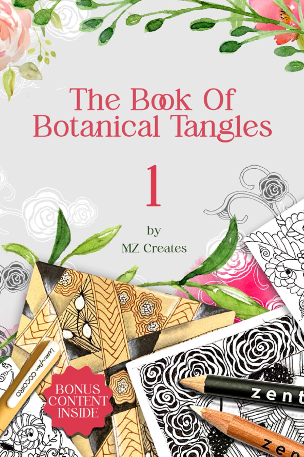 Amazon.com: The Book of Botanical Tangles: Learn Tangles and Line ...