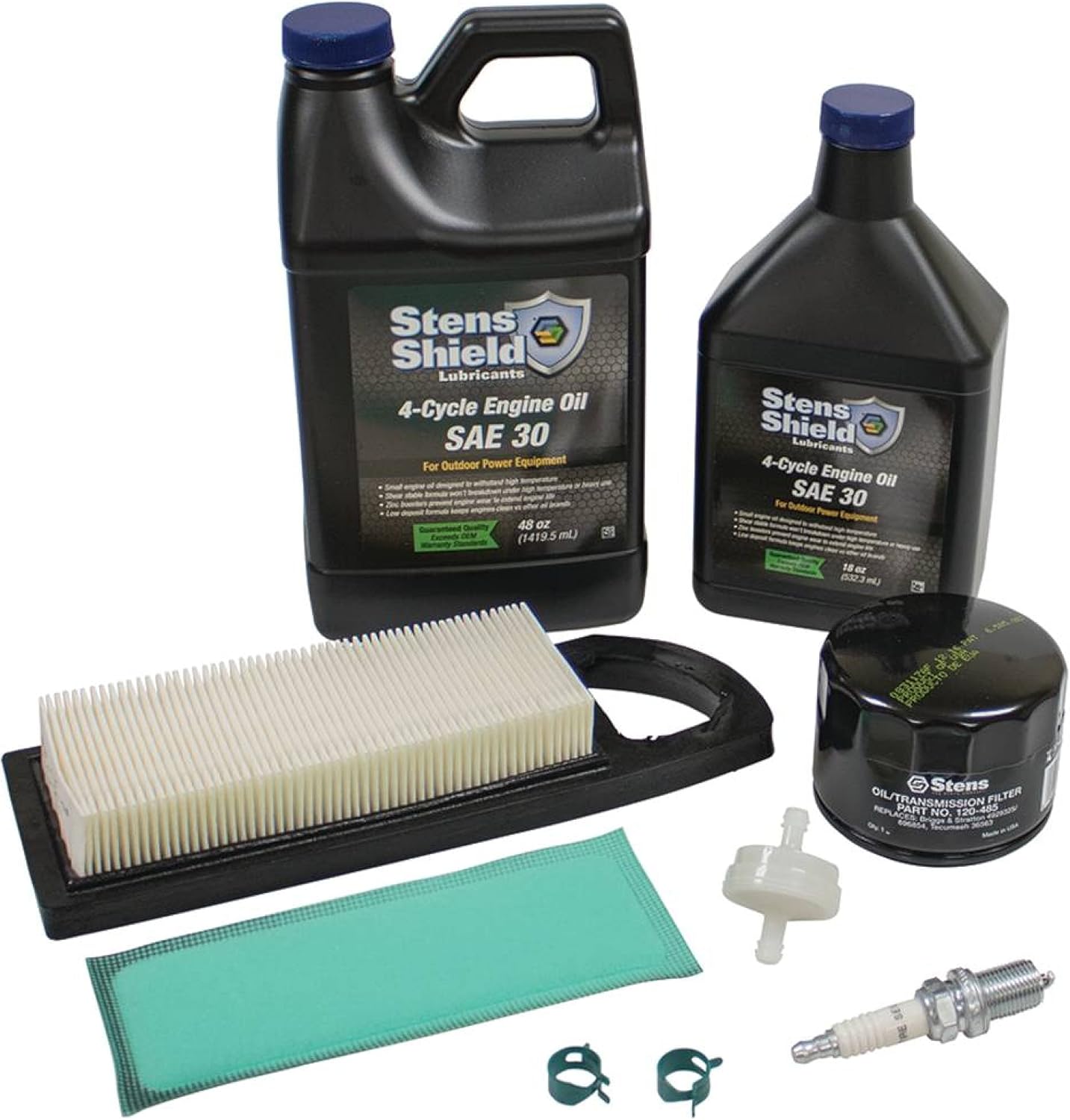 Amazon.com : Stens 785-521 Engine Tune-Up/ Maintenance Kit For Briggs ...