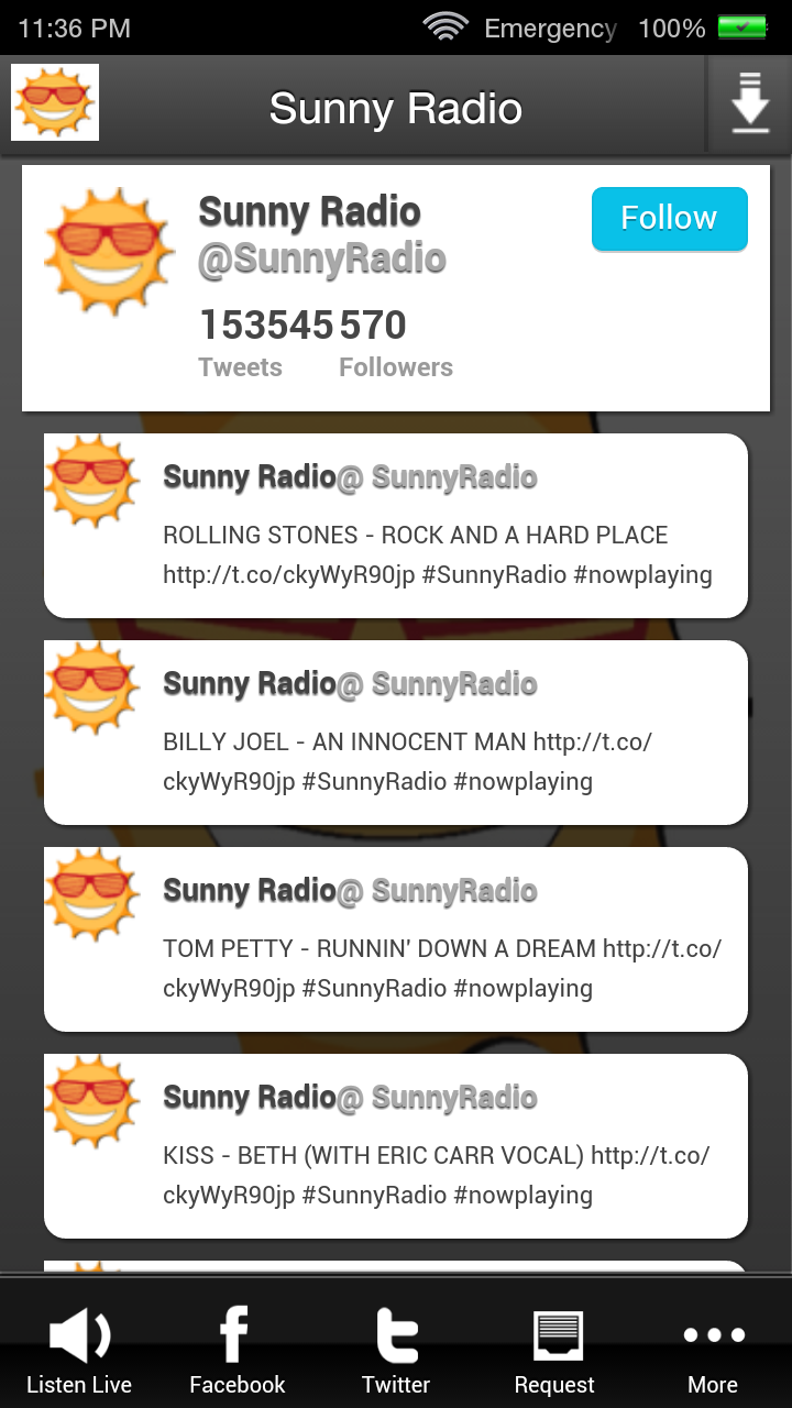 Sunny Radio - App on Amazon Appstore