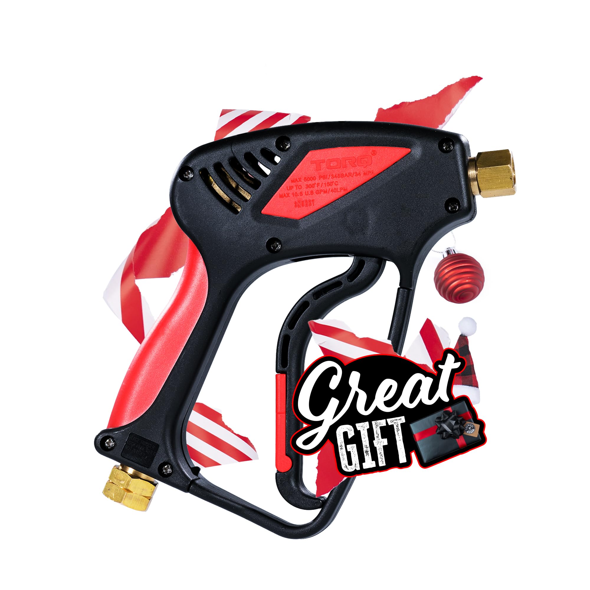 Chemical Guys EQP402 Snubby Pressure Washer Gun, Foam Cannon Attachment ...