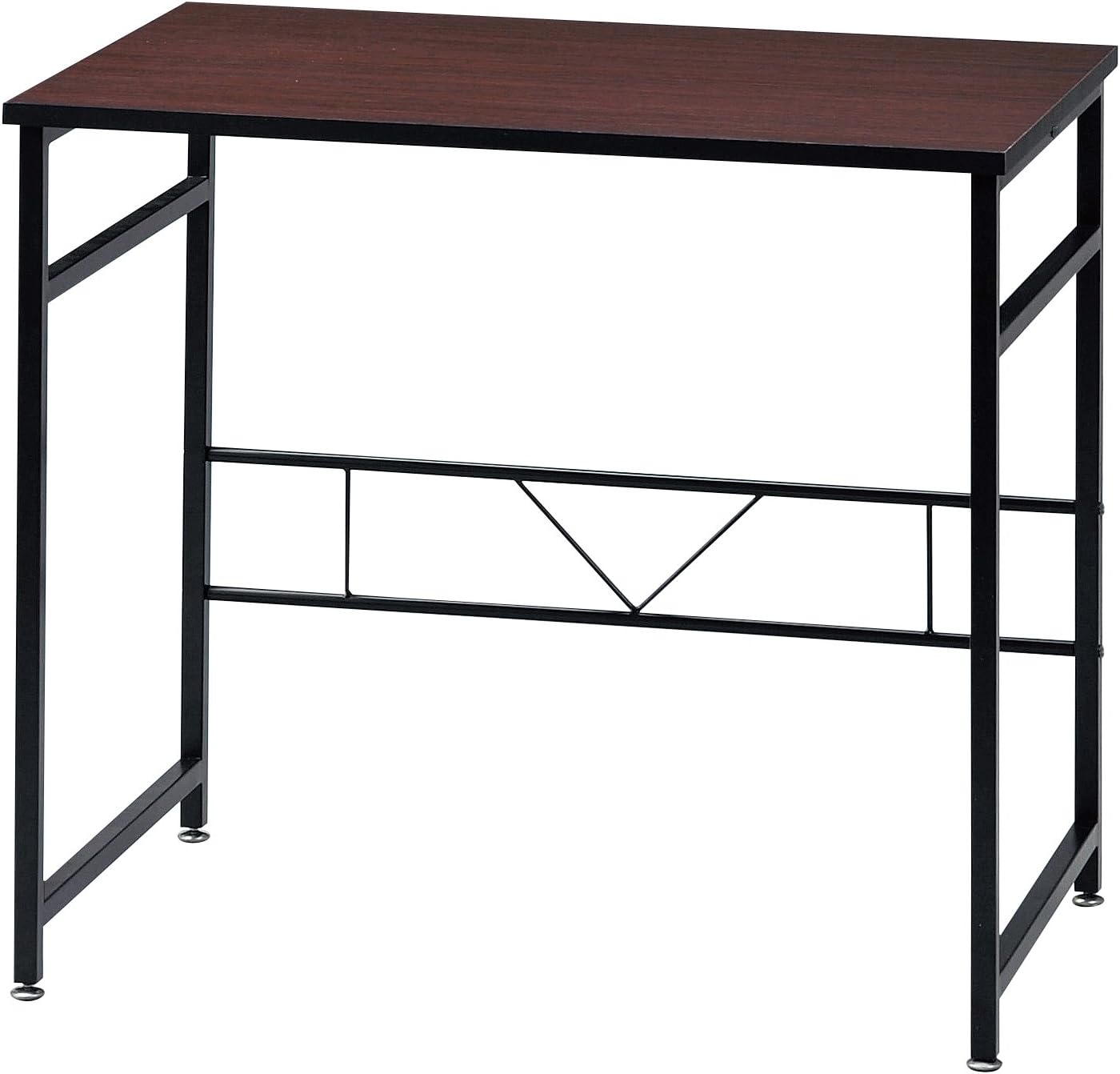 Amazon.co.jp: 弘益 koeki Stork デスク ブラウン STW-800D(BR) W800×D500×H720 ...